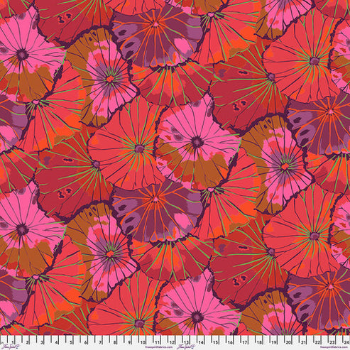 LOTUS LEAF WINE Red PWGP29 Kaffe Fassett – Sew Colorful