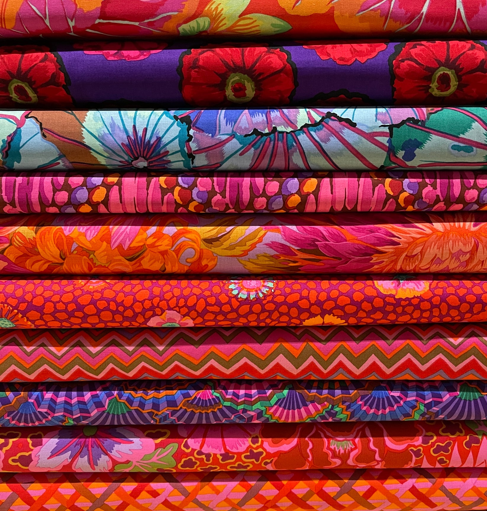 DUET QUILT KIT - 2 sizes - Kaffe Fassett Collective Fabrics – Sew Colorful