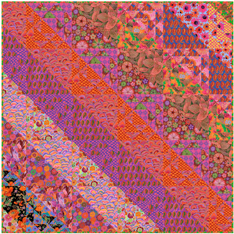 Kinetic Hot Quilt - Download PDF Pattern – Sew Colorful