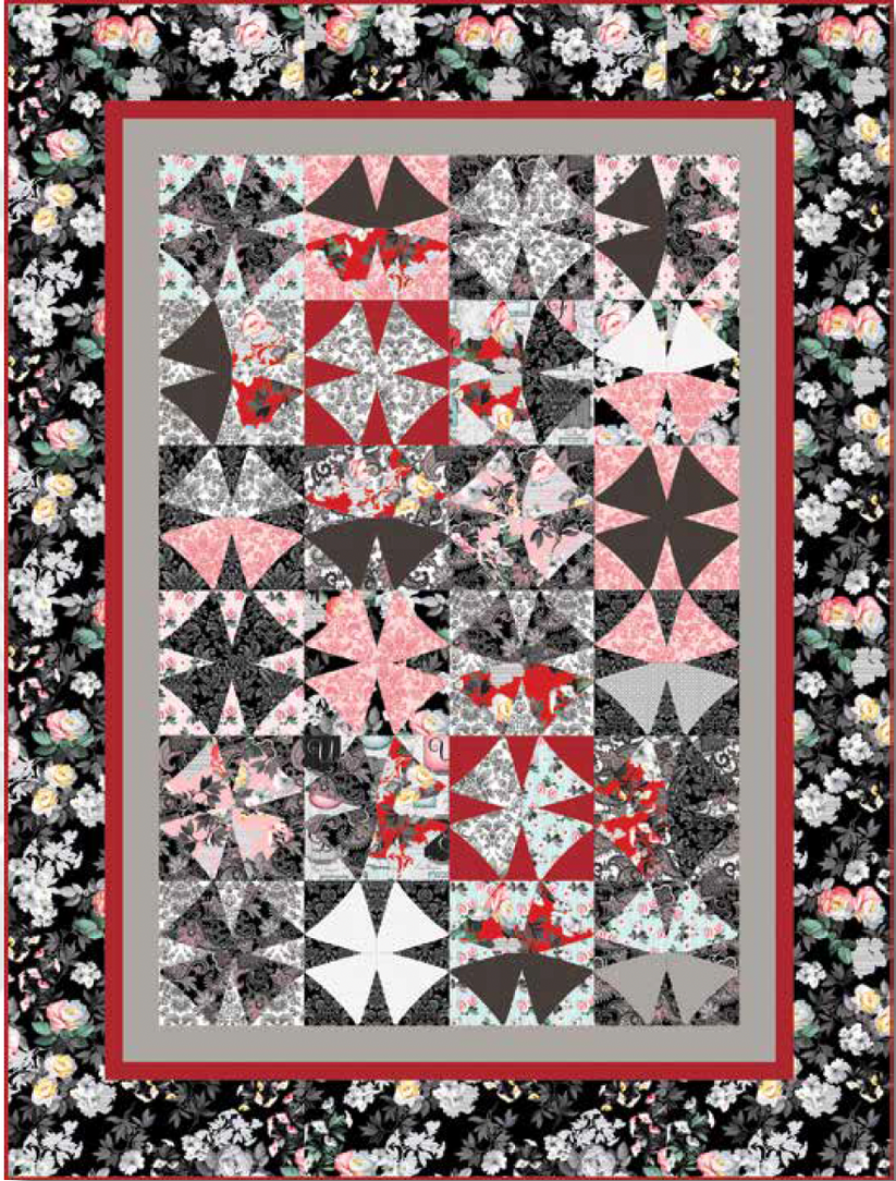 Romance Quilt - Download PDF Pattern – Sew Colorful