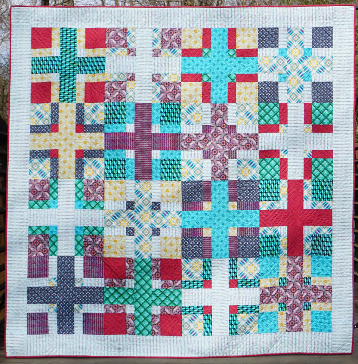 Staying Positive Quilt- Download PDF Pattern – Sew Colorful